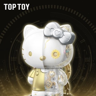 TOPTOY三丽鸥hello kitty凯蒂猫白金大体半机械积木玩具手办积木-阿里巴巴