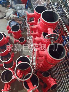 对夹式DN100/50手柄蝶阀D81X-16Q 球墨铸铁对夹蝶阀手动对夹-阿里巴巴