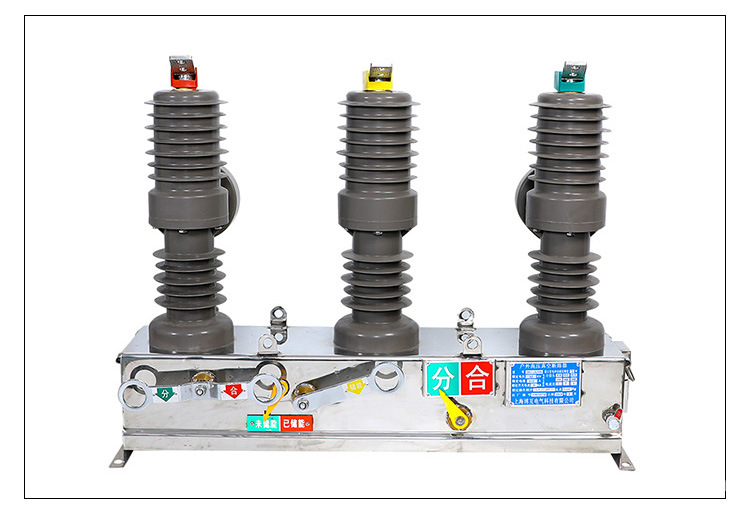 成观高压真空断路器ZW32-12G/630A户外10KV手动带隔离型柱上开关-阿里巴巴