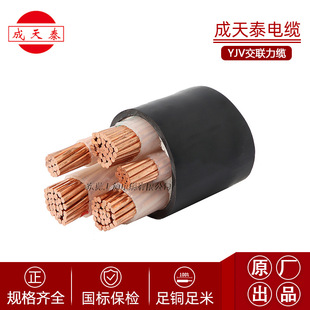 成天泰电缆YJV3*150+2*70工程电缆 中低压交联聚乙烯阻燃铜芯电缆-阿里巴巴