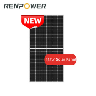 高效率光伏组件445W太阳能电池板单晶全自动产线光伏板组件-阿里巴巴