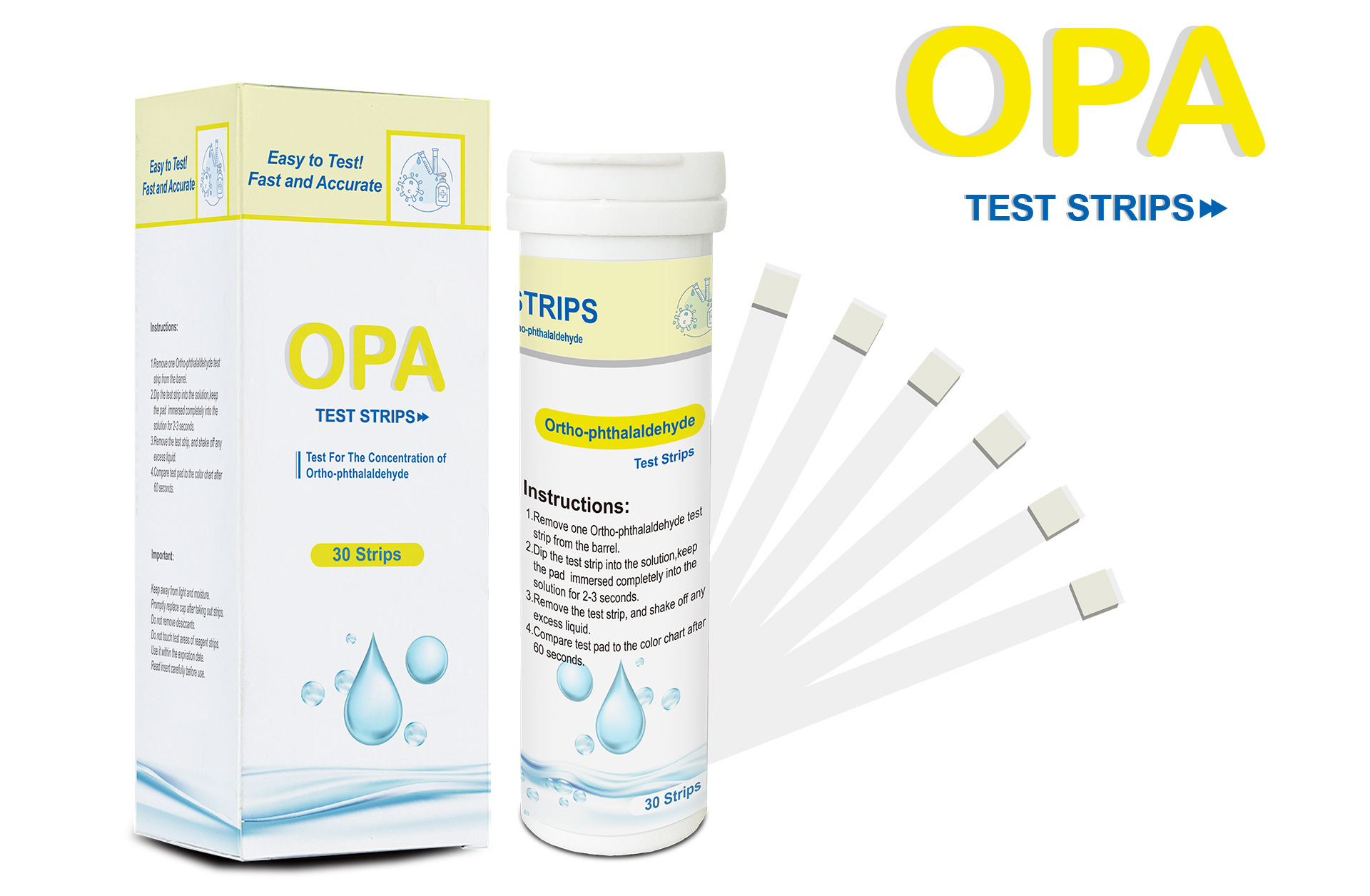 万成生物跨境 OPA邻苯二甲醛检测试纸检测消毒水消毒剂类检测试纸-阿里巴巴