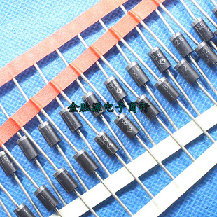 肖特基整流二极管 1N5824 IN5824 5A 40V 直插二极管元件 原装-阿里巴巴