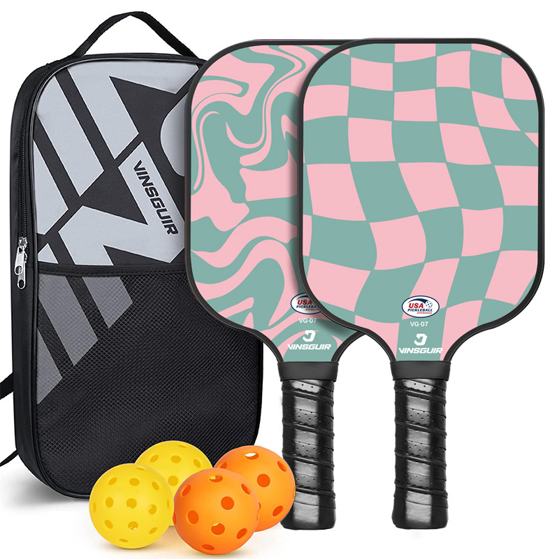 Carbon Fiber T700 Full Set Pickleball Fiberglass Pickleball Racket ...