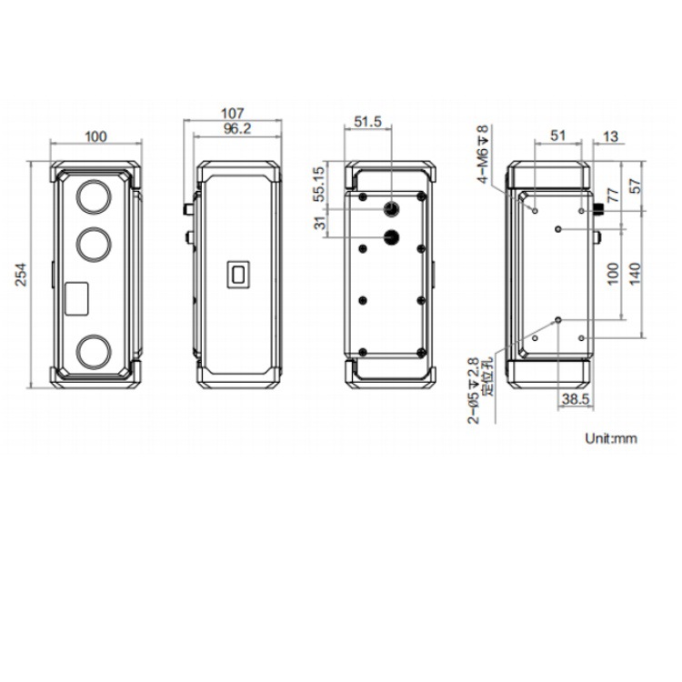 MV-DLS300P 海康机器人激光振镜立体相机 高精度偏振智能3D相机-阿里巴巴