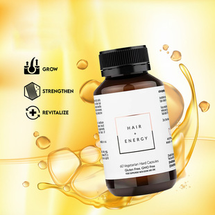 跨境 亚马逊 热销款 Hair + Energy Formula头发补充剂 60粒 现货-阿里巴巴