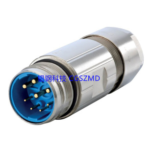 M16伺服用M12连接器航空插头M27 Signal Connector Dome-nut-阿里巴巴