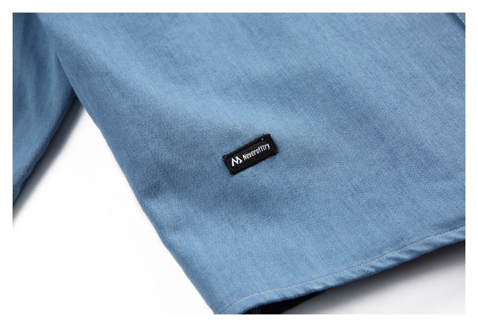 NotBrand国潮日系复古衬衫男士百搭休闲拼接格子长袖衬衣CS94114-阿里巴巴