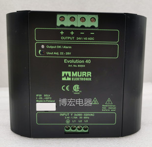 穆尔 MURR 开关电源Art.No.85004 40A Evolution 85002包装齐全-阿里巴巴
