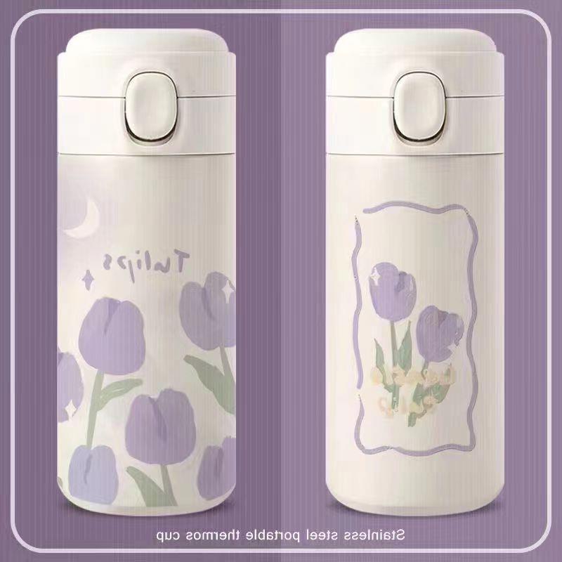 304不锈钢郁金香保温杯高颜值ins女生网红水杯伴手礼便携杯子批发-阿里巴巴