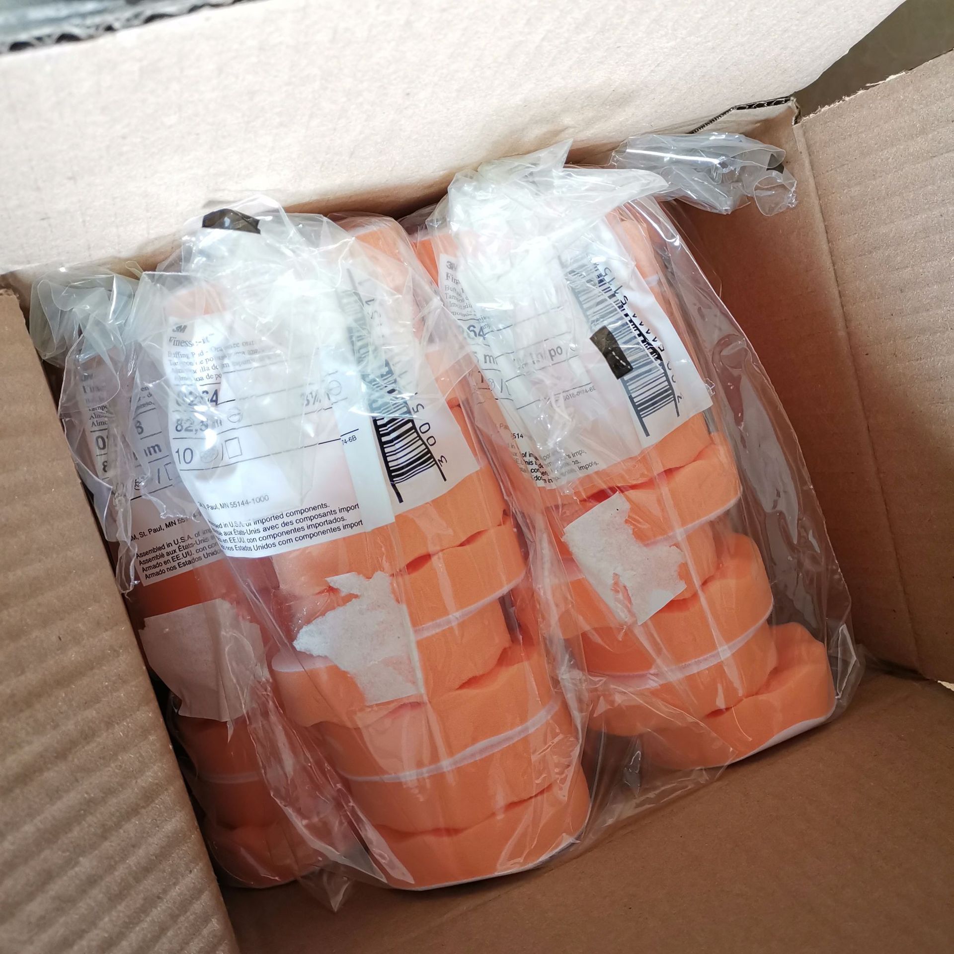 3M02648橙色海绵抛光垫3M Finesse-it Foam Buffing Pad 02648-阿里巴巴