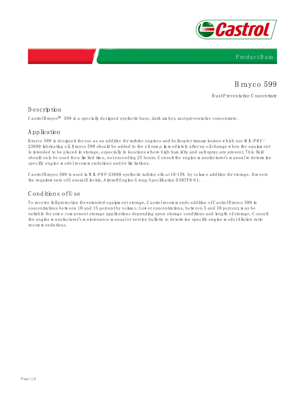 嘉实多Brayco 599防锈油浓缩液 涡轮发动机和直升飞机变速箱油-阿里巴巴