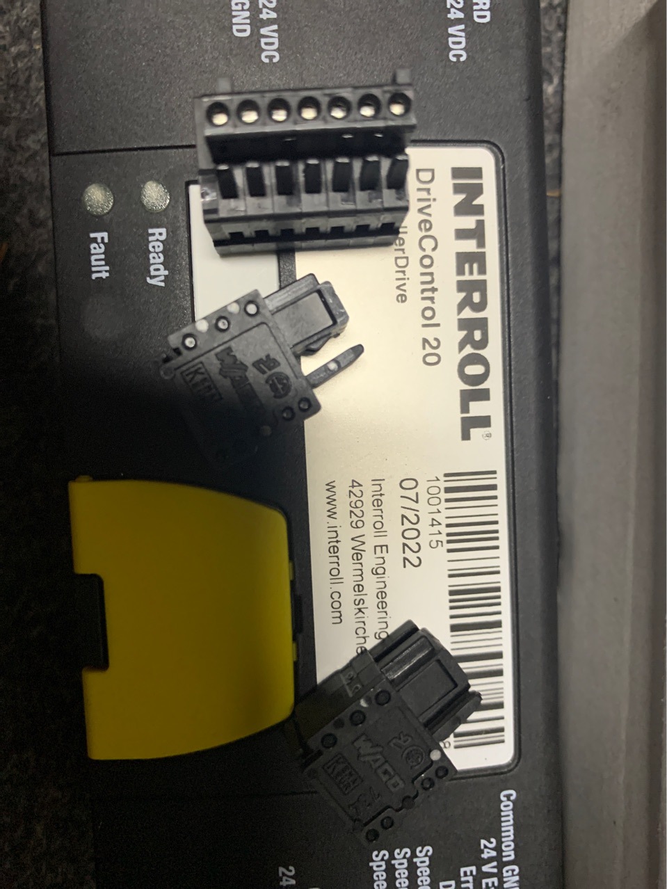 英特诺/INTERROLL 控制卡 Drivecontrol 20-阿里巴巴