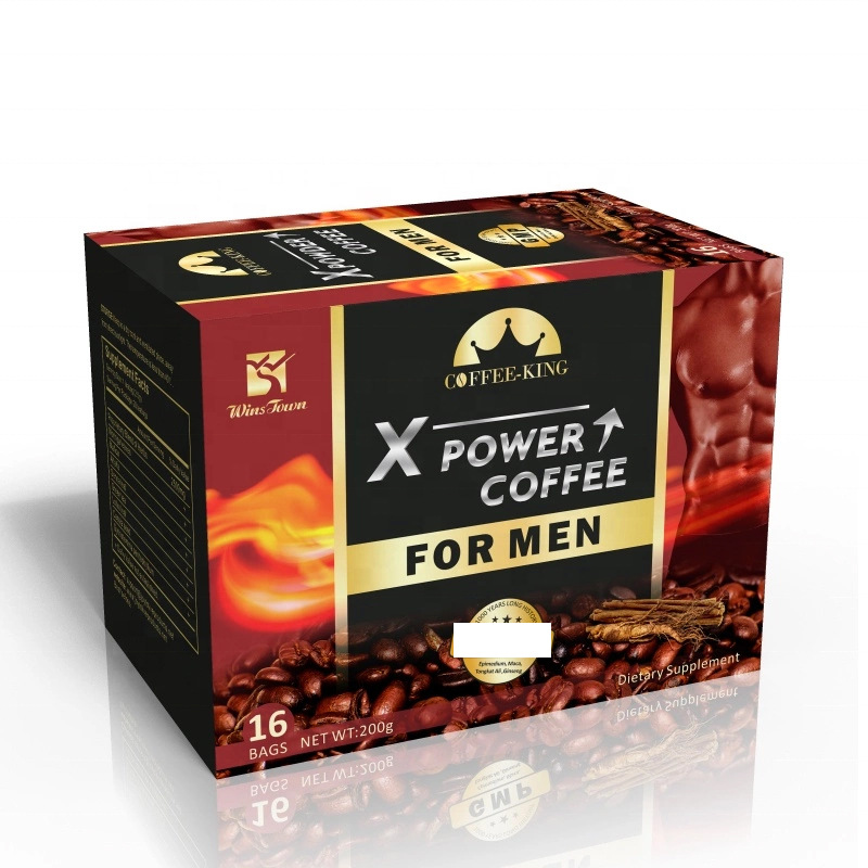 Man X-power maca coffee Energy vitality Instant black Coffee-阿里巴巴