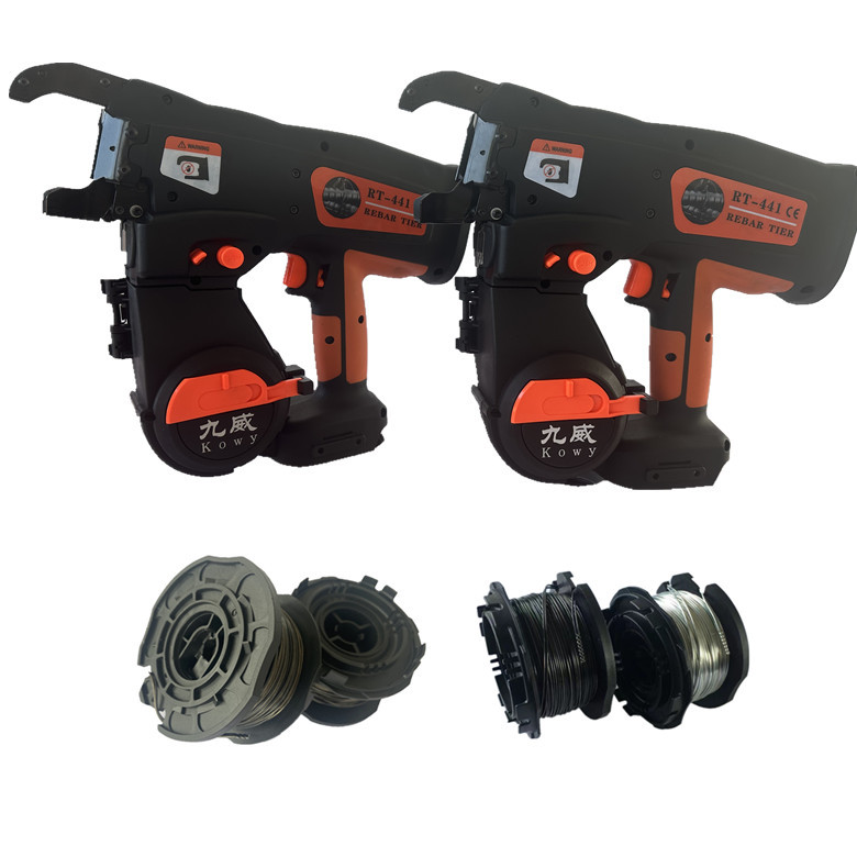 代替人工绑扎钢筋 速度快 出丝短10-19 九威全自动双线钢筋捆扎机-阿里巴巴