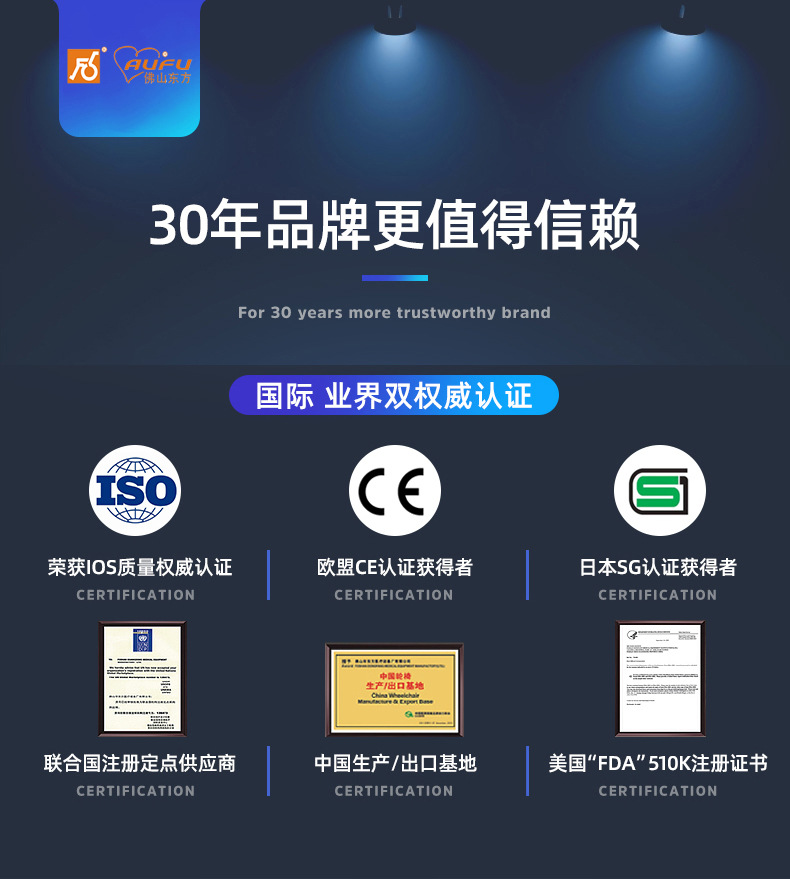佛山东方FS809轮椅老年人折叠轻便残疾人简便手动康复手推代步车-阿里巴巴