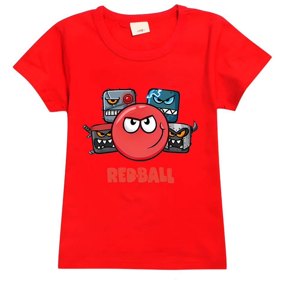 red ball 4 kids summe short sleeve shirt 跨境女小童上衣036-阿里巴巴