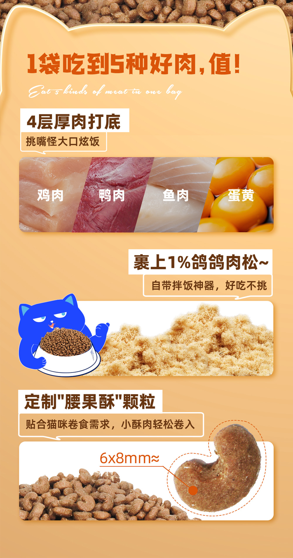 WOWO猫粮全价无谷三拼成猫粮喔喔猫粮全阶段全猫通用型猫粮批发-阿里巴巴