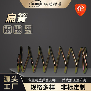 扁簧弹匣夹弹簧 长方形弹簧矩形导轨通道弹簧 椭圆梯形压簧厂-阿里巴巴