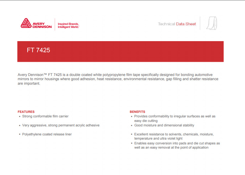 艾利FT7425 艾利FT7515L 艾利FT7951双面胶带 原装正品 大量现货-阿里巴巴