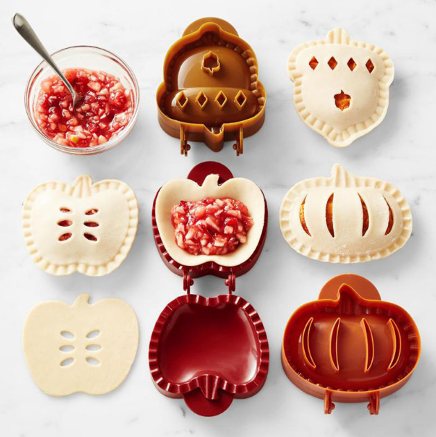跨境新款苹果派馅饼模具圣诞节烘焙Fall Hand Pie Molds Set of 3-阿里巴巴