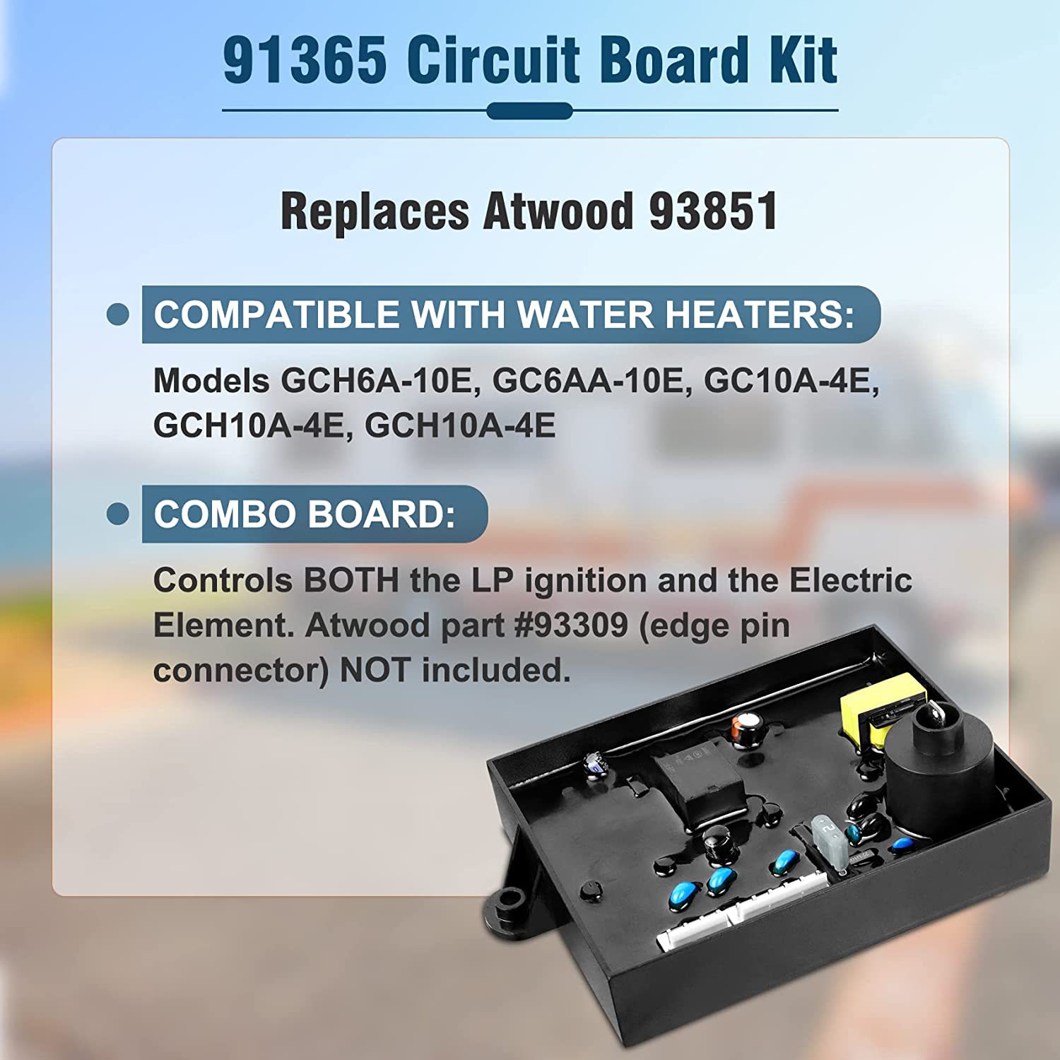 房车热水器控制电路板91365 93305 GCH6A-10E GC6AA-10E GC10A-4E-阿里巴巴