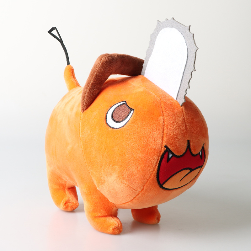 现货电锯人公仔Pochita波奇塔恶魔啵奇塔毛绒玩具玩偶挂件代发-阿里巴巴