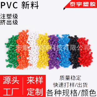 PVC颗粒 挤出注塑PVC塑料颗粒 环保阻燃高光聚氯乙烯胶料原料粒子-阿里巴巴