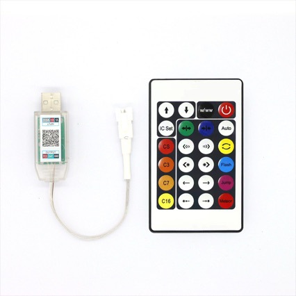 宝莲灯控制24键幻彩控制器 2811 2812 1903 16703幻彩灯带幻彩-阿里巴巴