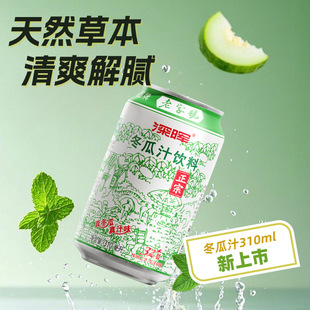 深晖冬瓜茶怀旧饮料310ml*24罐老字号饮品生津止渴节日福利整箱批-阿里巴巴
