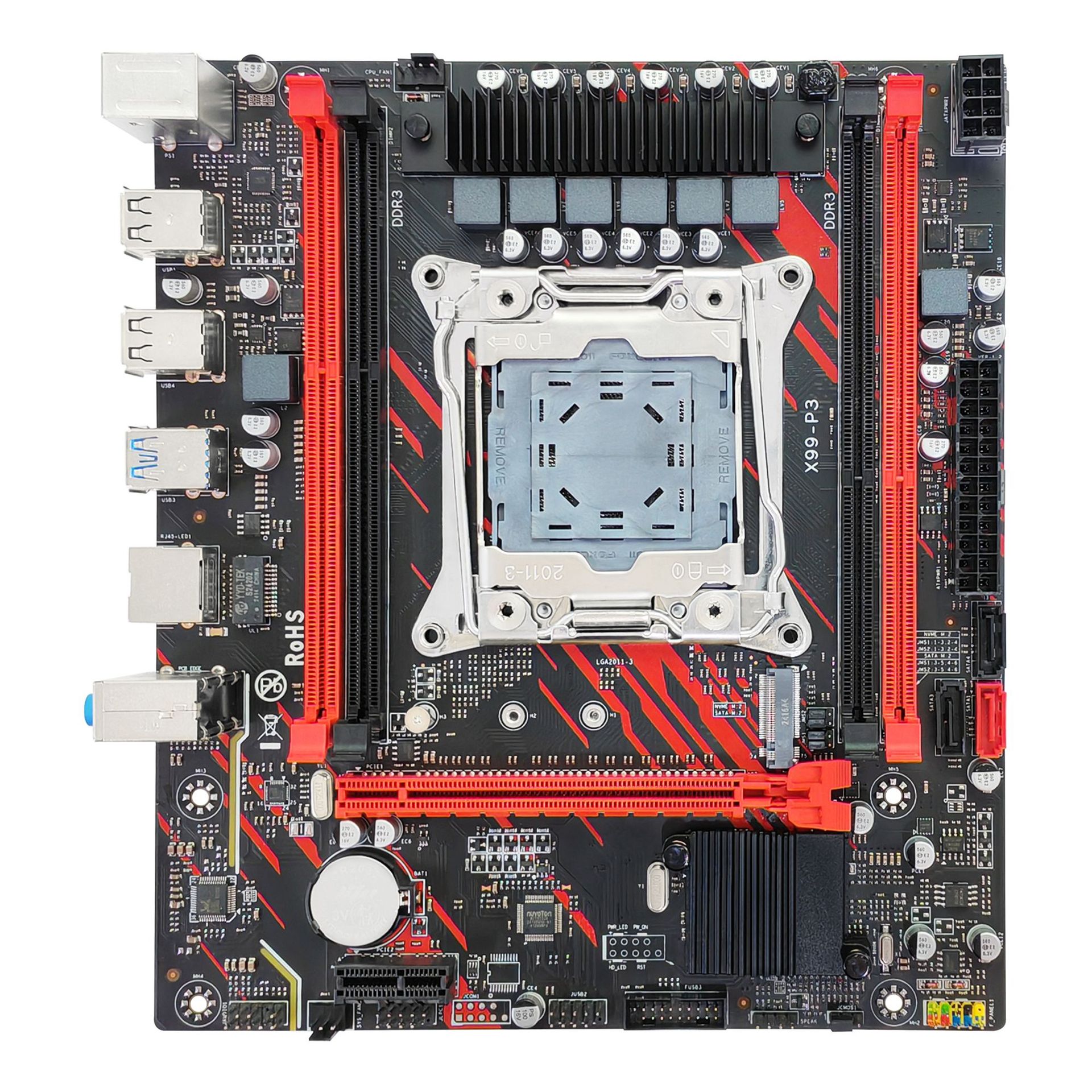 X99-P3-V1.3台式机电脑主板h81芯片组支持DDR3LGA2011-3针全新-阿里巴巴