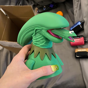 Alien Xenomorph Kermit Mashup 异形 Kermit 混搭-阿里巴巴