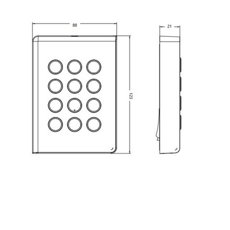 DS-K1108AM 海康威视门禁读卡器 DS-K1108ACK DS-K1108ASK-阿里巴巴