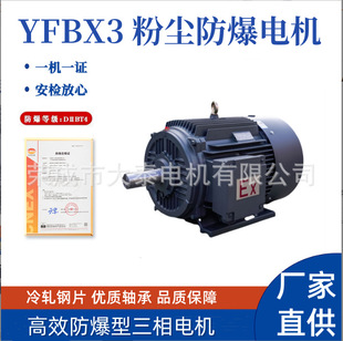 山东华瑞华力宏宇厂家YFBX3-4极粉尘防爆型电机立式国标电机马达-阿里巴巴