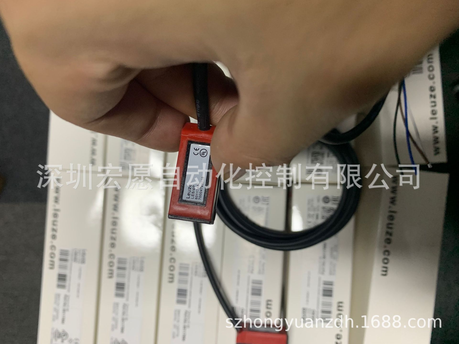 劳易测（Leuze） LE5/4P接收开关LE5 4P LS5/9D发送开关 LS5 9D-阿里巴巴