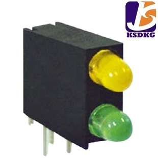 供应卧式SCC-01XX 黄色/绿色指示灯 LED模块 四脚插件 指示灯LED-阿里巴巴