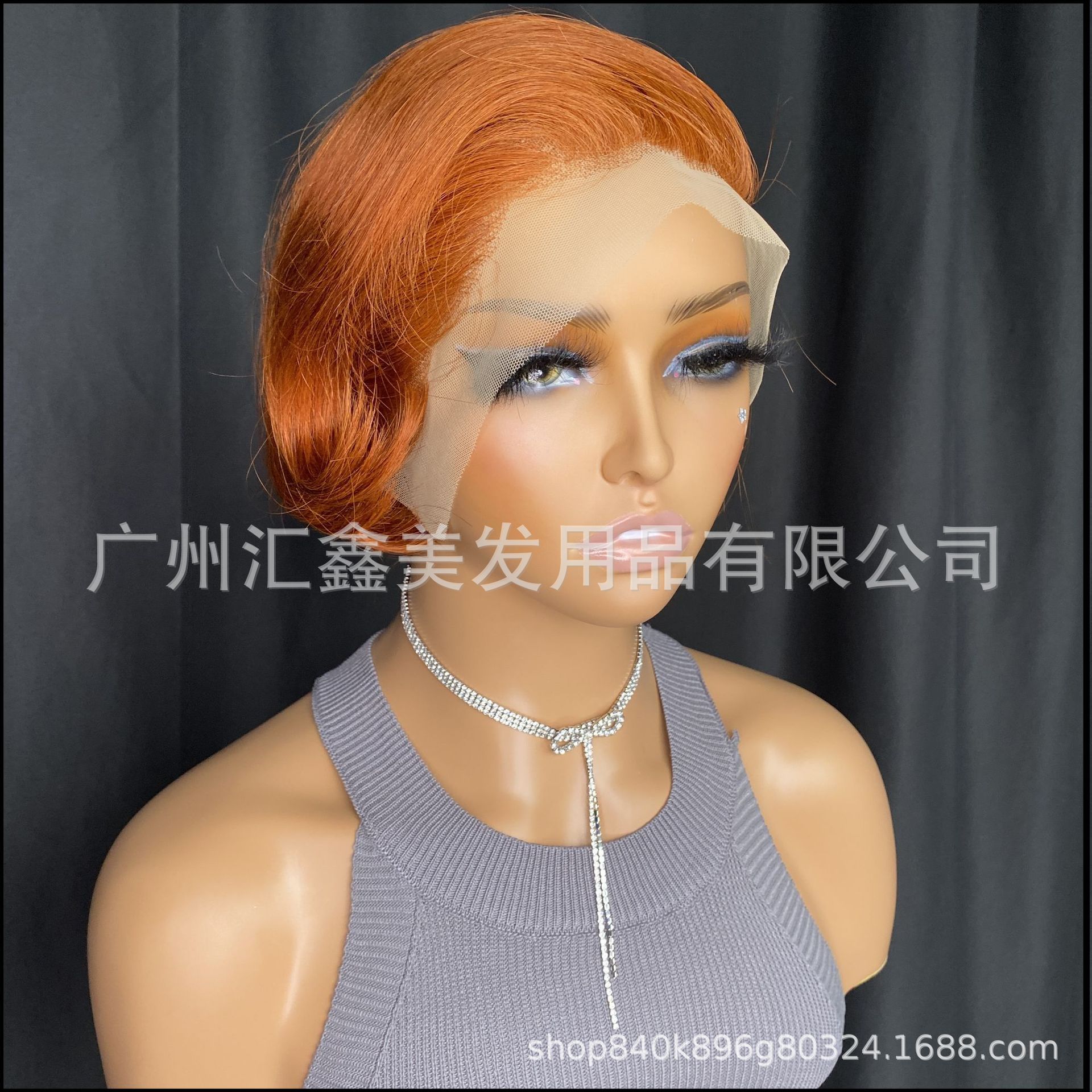 8inch 13x4 lace frontal wig short human hair wigs 真人发丝-阿里巴巴