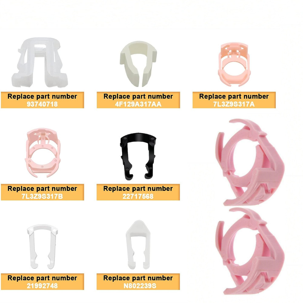 70PCS盒装汽车通用燃油管固定夹组合套件燃油管线卡子适用福特GM-阿里巴巴