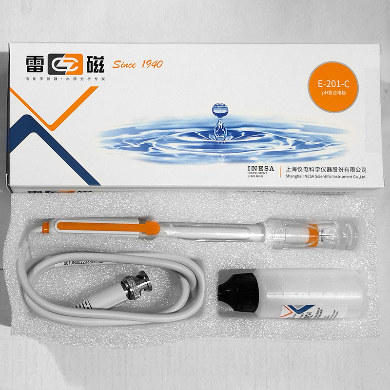 上海雷磁 E-201-C 实验室pH电极-阿里巴巴