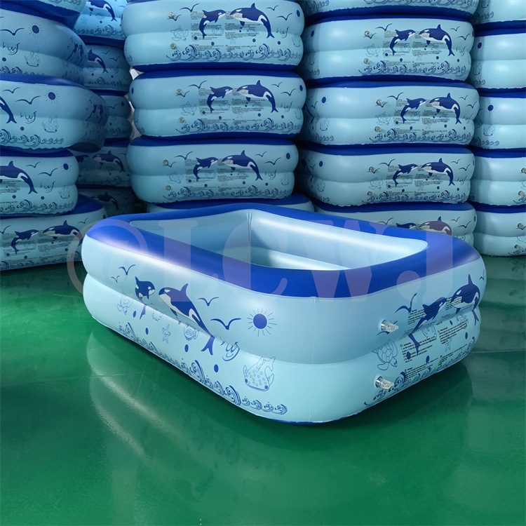 利成大型充气游泳池家用全尺寸后院户外花园充气水池地面泳池-阿里巴巴