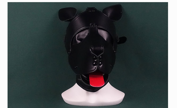 K9狗奴套装情趣头套女sm狗头套角色扮演cos情趣道具男士情趣面具-阿里巴巴
