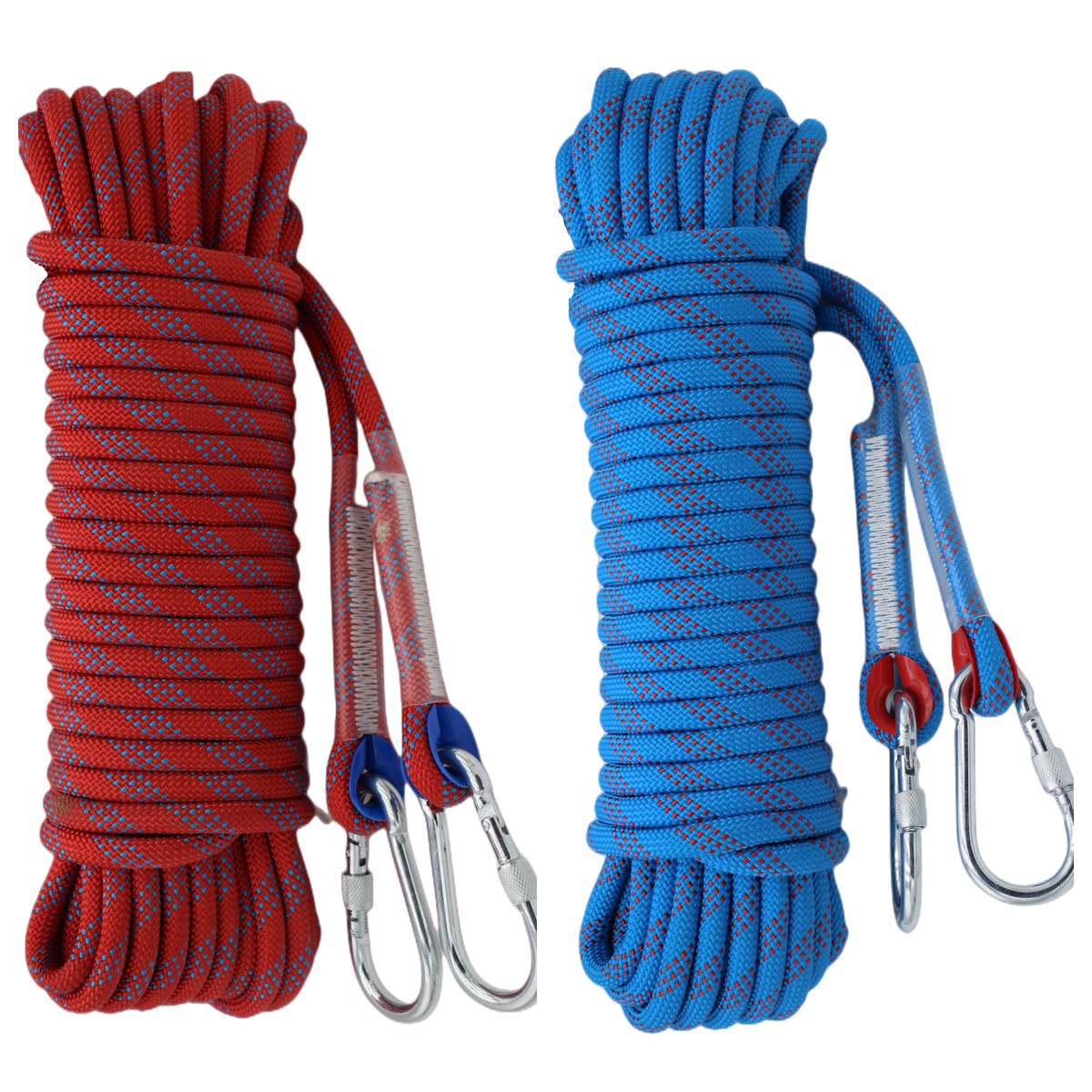 彩色登山绳攀岩绳 户外绳高空作业绳国标滑翔伞速降绳 攀登攀爬绳-阿里巴巴