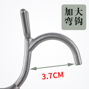 IYR7晾衣叉头金属304不锈钢一体丫挂钩晾衣杆伸缩衣架撑挑衣撑衣-阿里巴巴