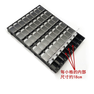 带盖收纳盒储物料盒电子元件盒贴片盒零件盒电阻防静电互扣小料盒-阿里巴巴