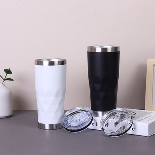 SIMELO手持咖啡杯304不锈钢双层保温杯-阿里巴巴