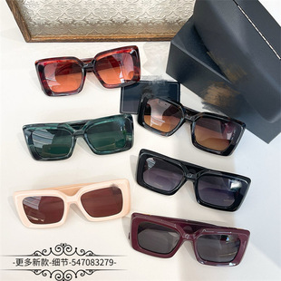 v家欧美风ins板材人头大方框女太阳眼镜网红明星同款墨镜男ve4466-阿里巴巴