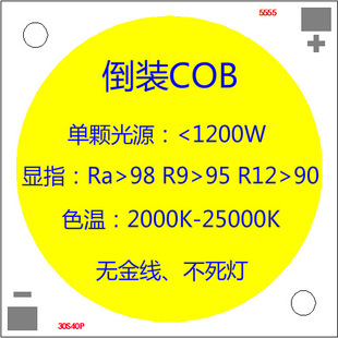 冷暖双色温RA98+COB灯板高显集成LED灯珠400W大功率LED摄影灯光源-阿里巴巴