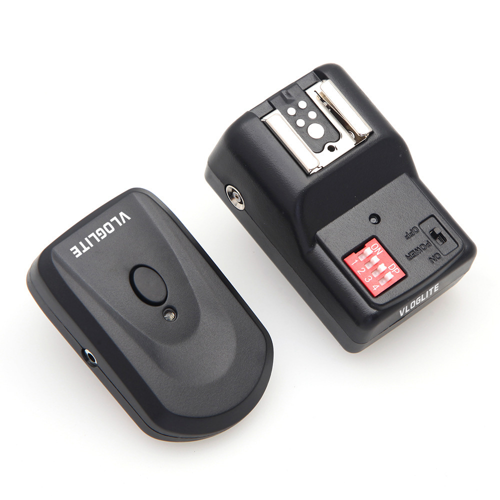 16CH Wireless Remote Radio Flash Speedlite Trigger And Receiver Camera ...