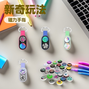新奇解压玩具PopSockets PopPuck Fidget放弹性弹出磁力指尖玩具-阿里巴巴