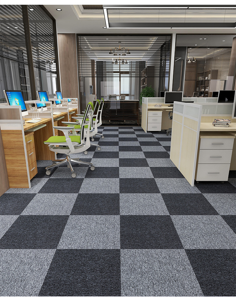 办公室地毯拼接方块地毯厚台球厅酒店走廊写字楼商用地毯全铺批发-阿里巴巴